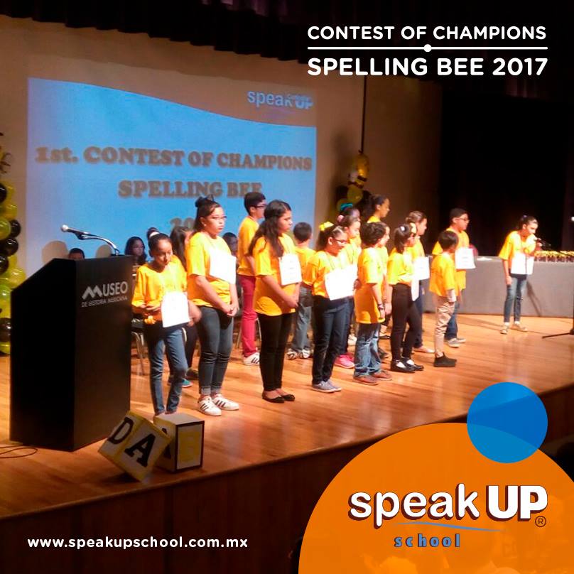 SPELLING BEE CONTEST OF CHAMPIONS 1 – Speak UP
